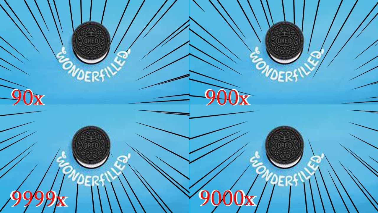 Oreo Wonder Flavors Intro Getting 999999X Speed - YouTube