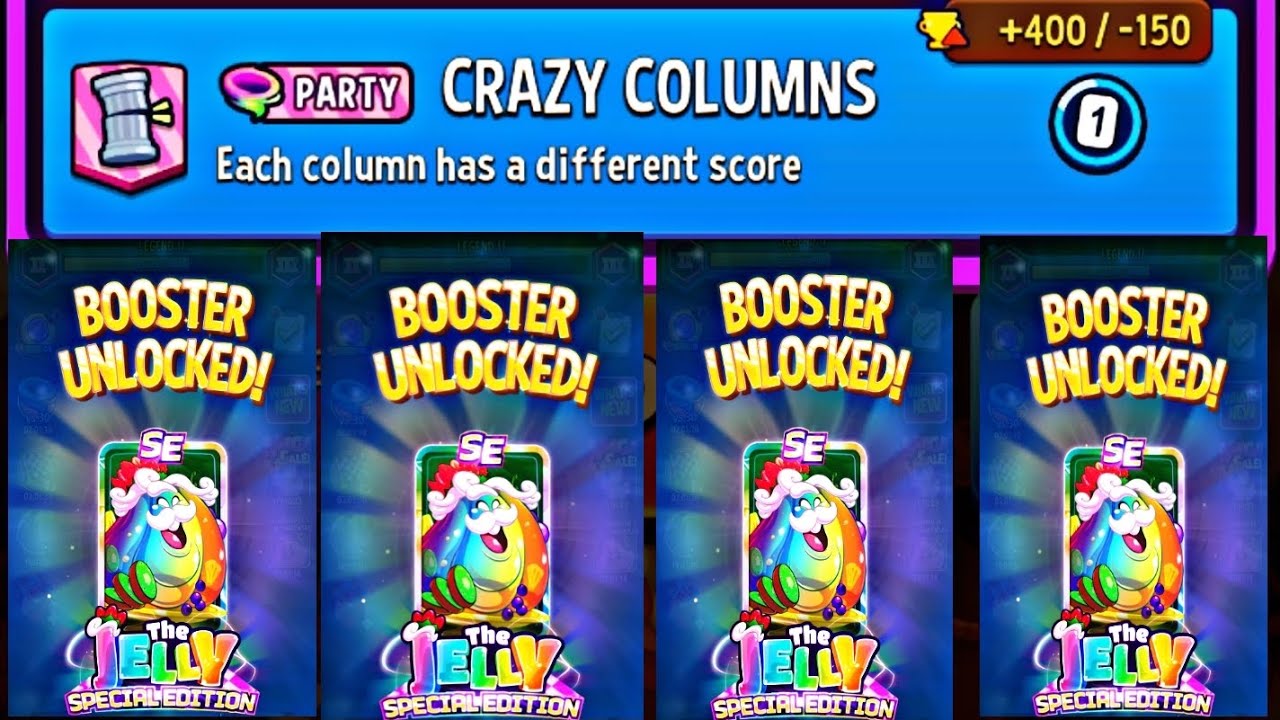 4X party rumble crazy columns 1 round match master rumble match master ...