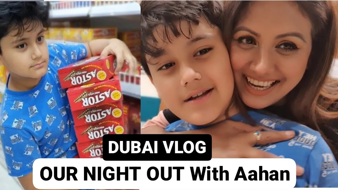 Raat Ke 2 Baje Dubai Ke Sadkon Pe Masti | Mother & Son Fun times # ...