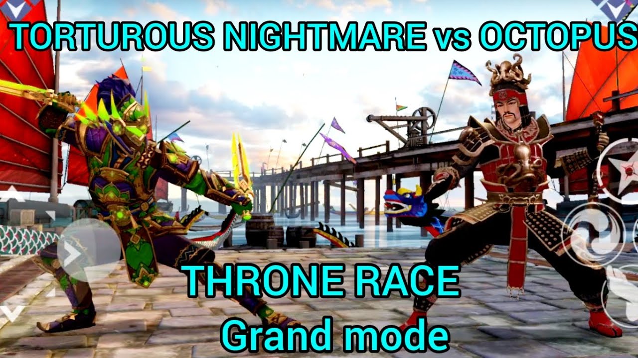 TORTUROUS NIGHTMARE VS OCTOPUS OF THE DAMN | THRONE RACE EVENT GRAND ...