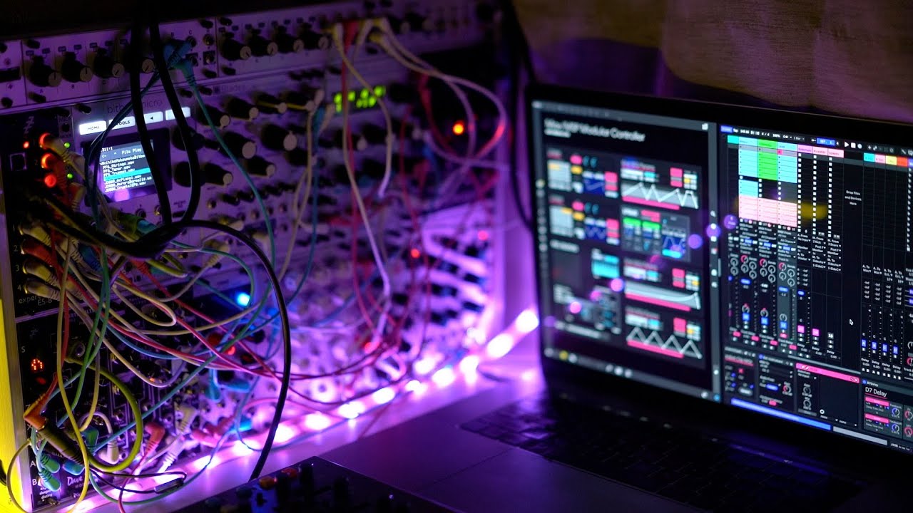 WAVE Modular Synth & Roland JX-08 Improvisation 2021 Vol.13 - YouTube Music