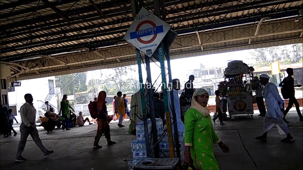 Saharanpur railway station , Indian Railway - YouTube