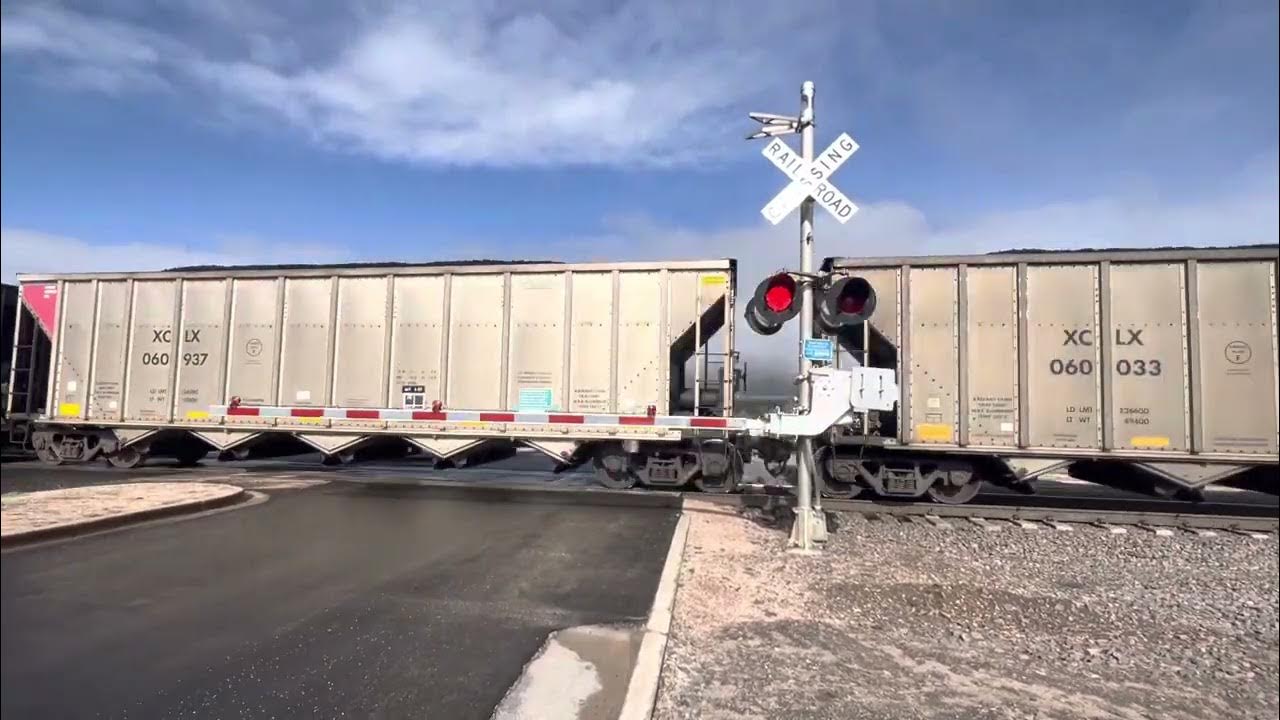 BNSF #6422 Leading & SB C-BAMMIC With Two DP Unit’s At 2nd Crossing In Monument, CO 5/14/23 ...