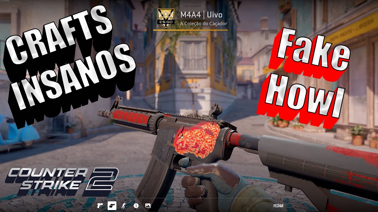 NOVOS CRAFTS INSANOS no CS2... Howl, AK Blue Gem, Desert Eagle Blaze e ...