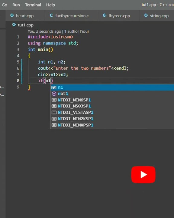 How to find maximum of two numbers #programming #coding - YouTube