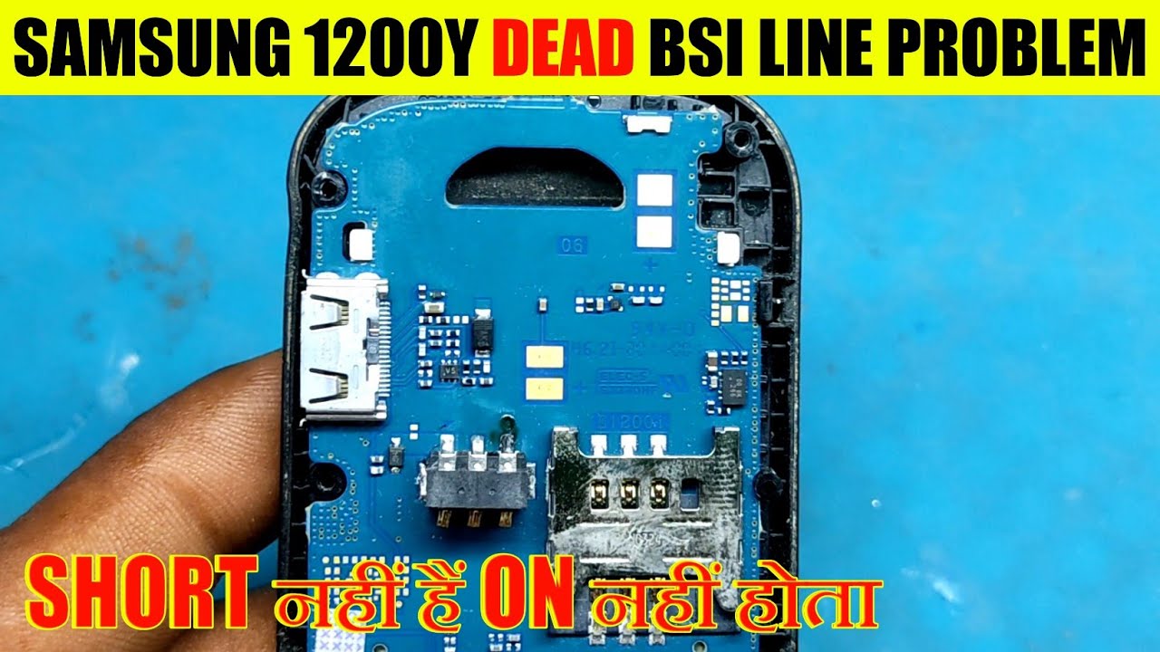 Samsung 1200y Bsi Jumper | Samsung e1200y Dead Solution | Android 4G ...