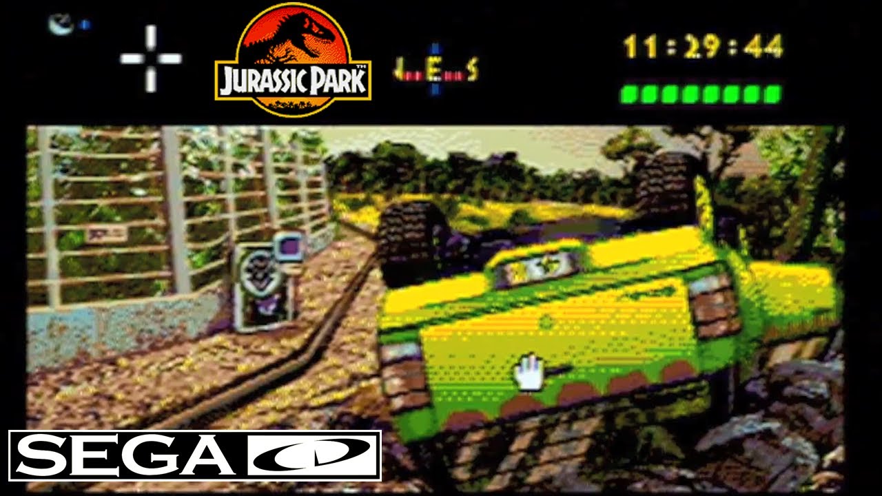Jurassic Park Sega Cd Walkthrough Youtube