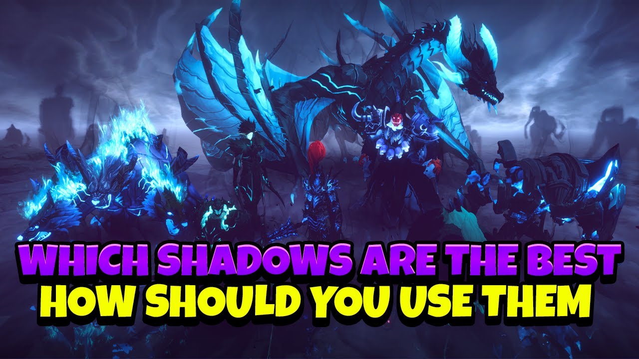 WHICH SHADOWS ARE THE BEST & WHEN/HOW TO USE THEM ON A TEAM! [Solo ...