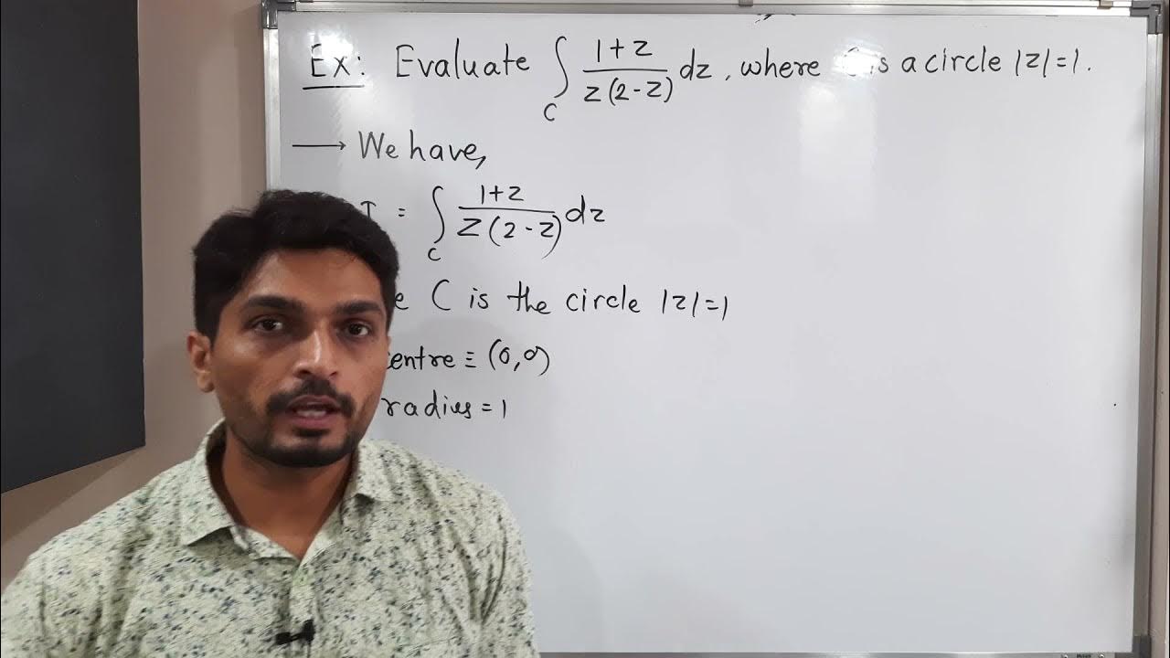 Basic Complex Analysis - Unit 3 - Lecture 20 - Evaluation of Integral using Cauchy's Residue ...