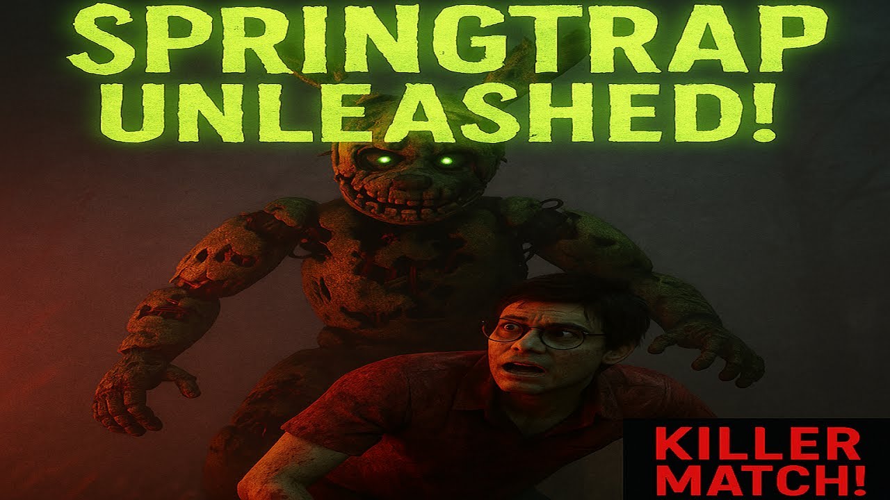 DBD Springtrap : Hatchet and aggressive focused build - YouTube