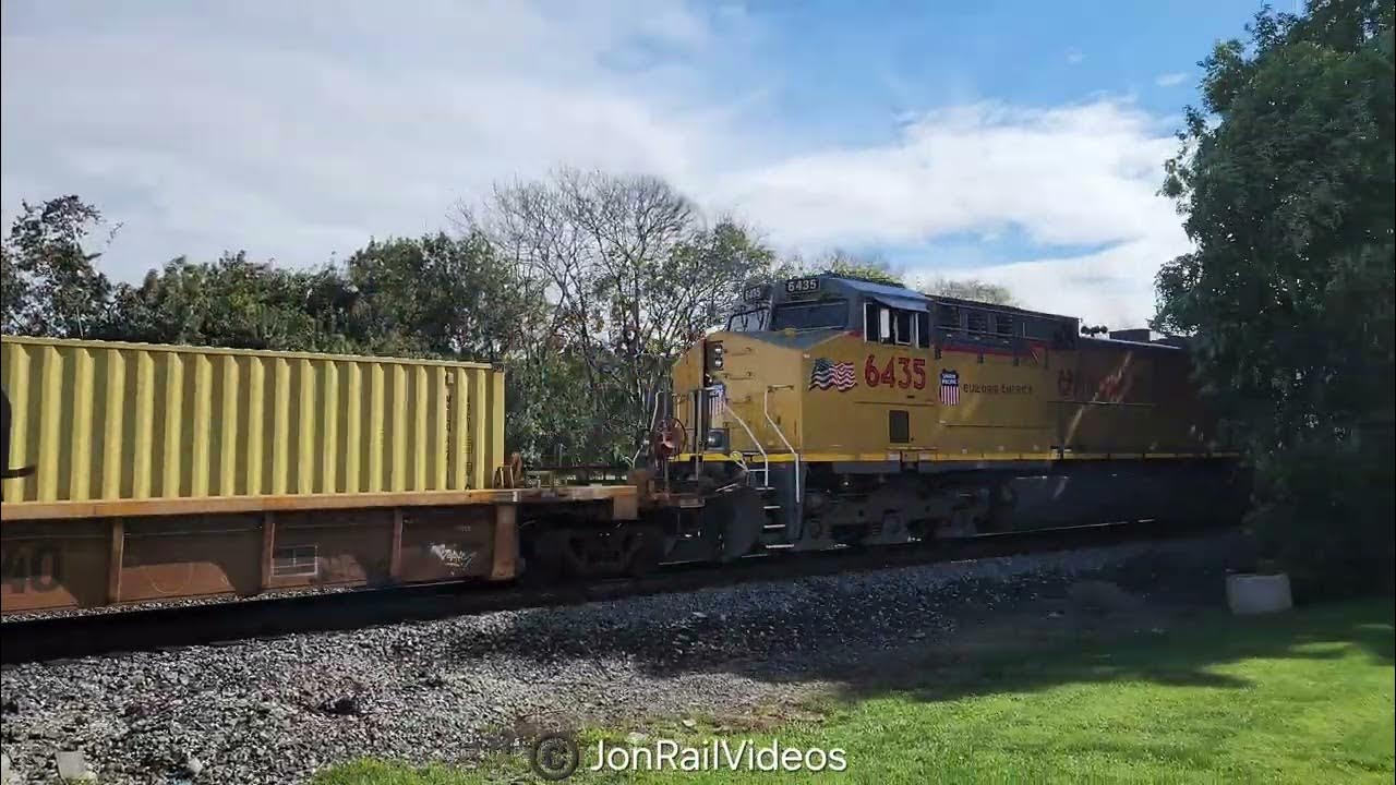 3/31/24 Pre: UP IDILB hauls through Mission Mill Rd with UP 6435 mid-DPU (2) - YouTube