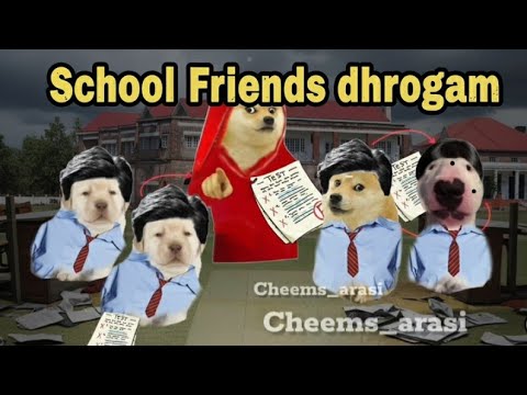 School friends dhrogam 😭🥲🔥| cheems tamil comedy | cheems arasi | # ...