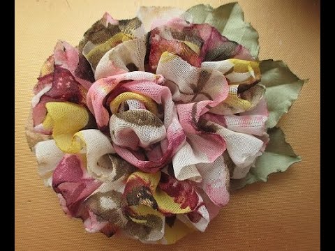 From a Scarf to a Beautiful Flower - Tutorial - jennings644 - Teacher ...