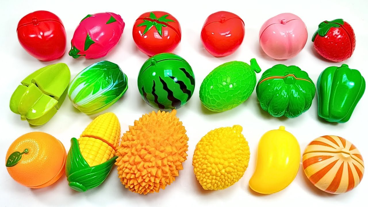 4 Minutes Satisfying Video | Cutting Fruit and Vegetables, Melon ...