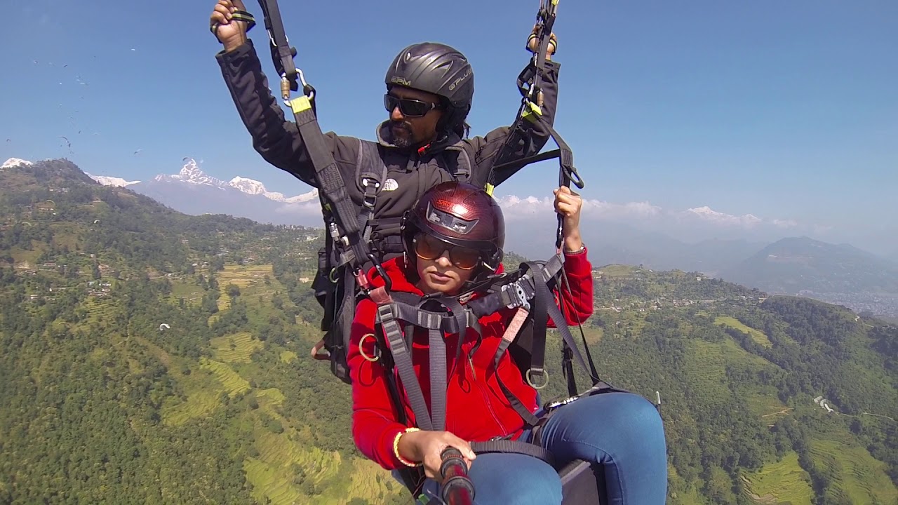 Paragliding.. amazing experience!! - YouTube