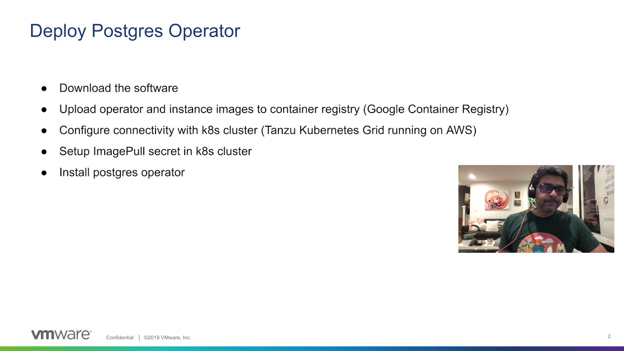 Tanzu Sql Postgres Kubernetes Operator Installation Youtube 0185