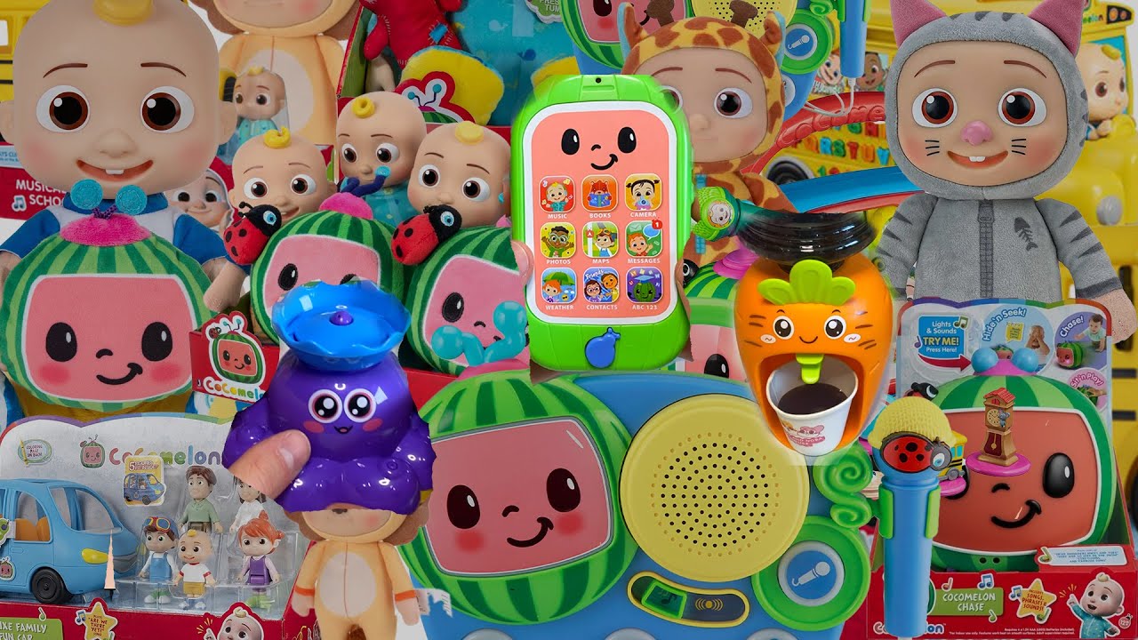 COCOMELON Collection Unboxing - Mr. Binky Compilation (ASMR) - YouTube