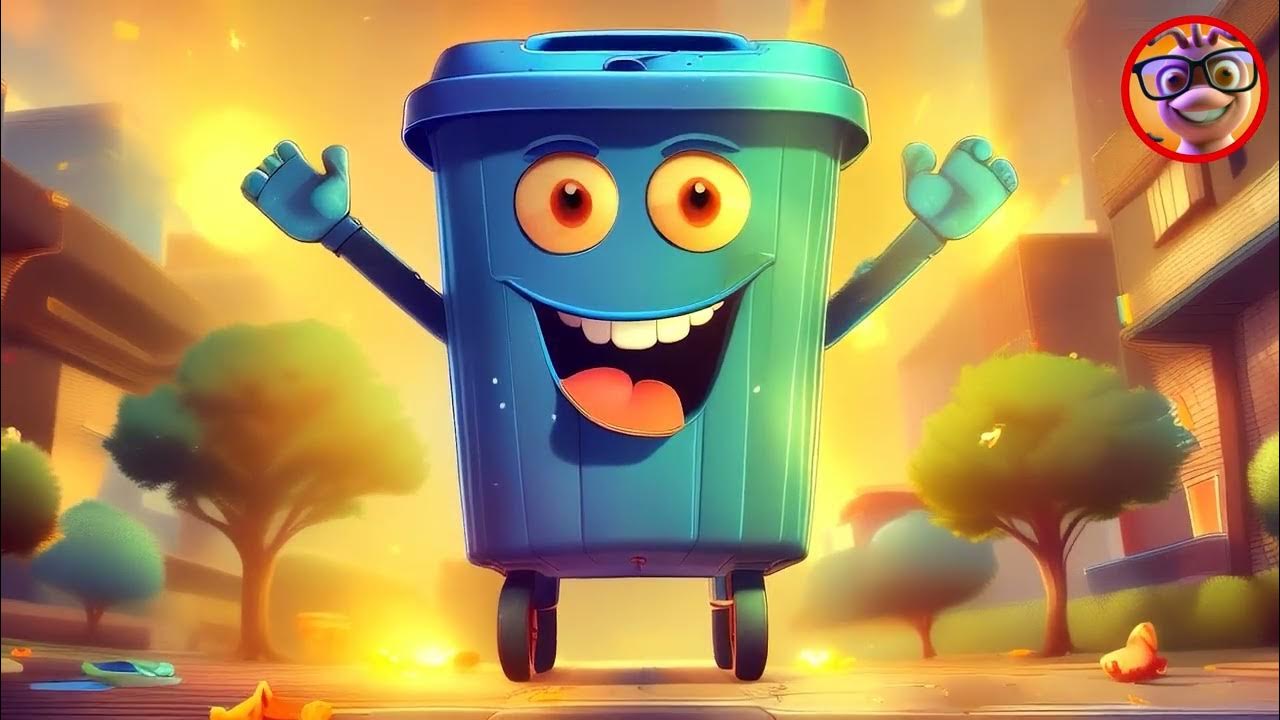 The Trash Can Song Fun Children's Songs Nursery Rhymes - YouTube
