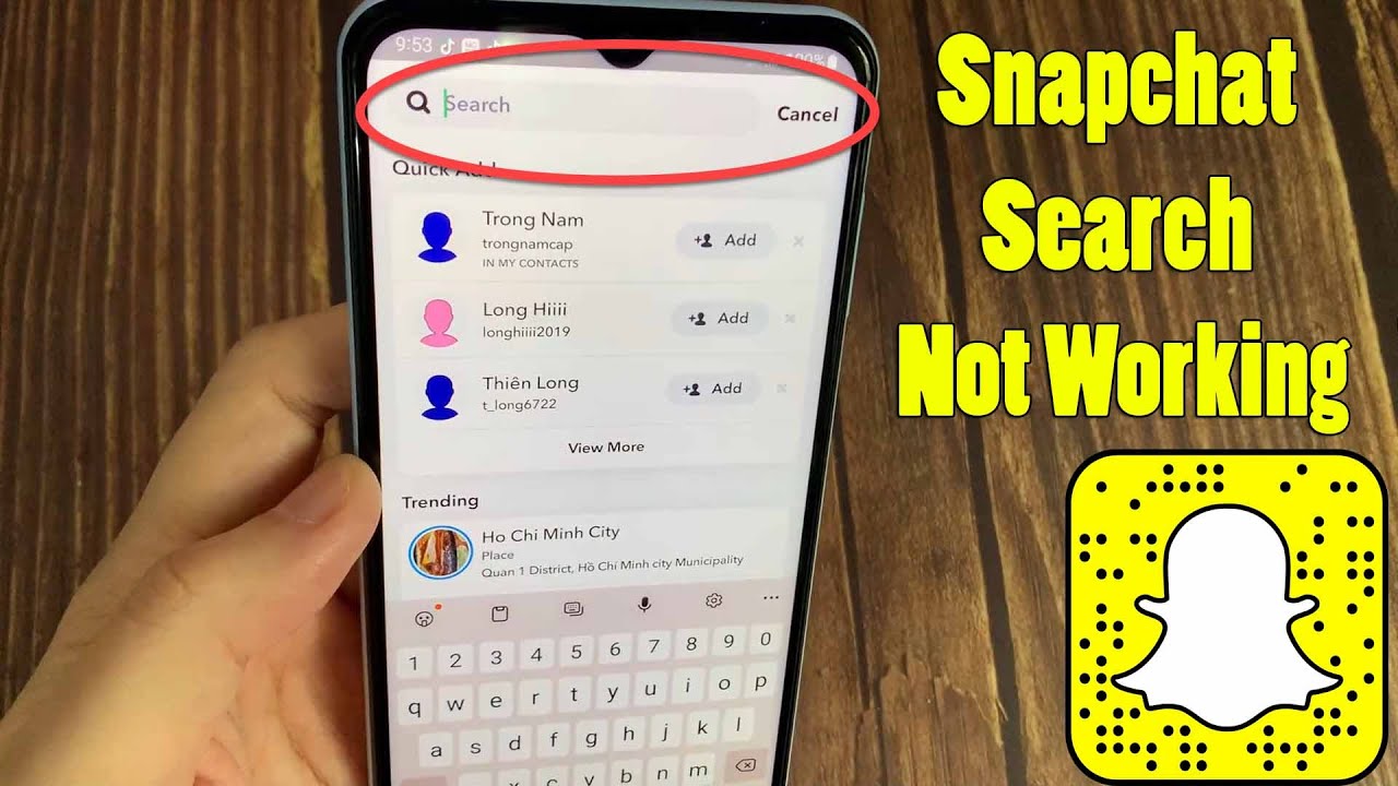 FIX: Snapchat Search Not Working Problem - YouTube