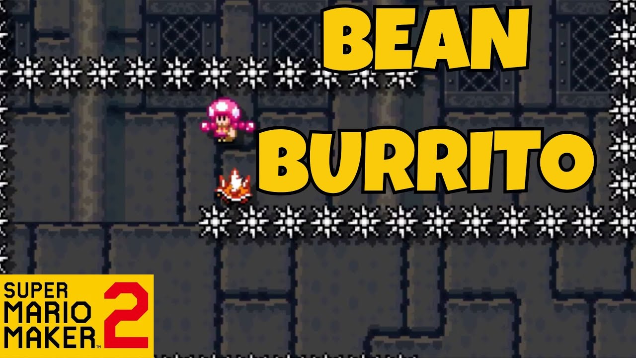 An Easy Bean Burrito Level | Super Mario Maker 2 Expert S87 E9 - YouTube