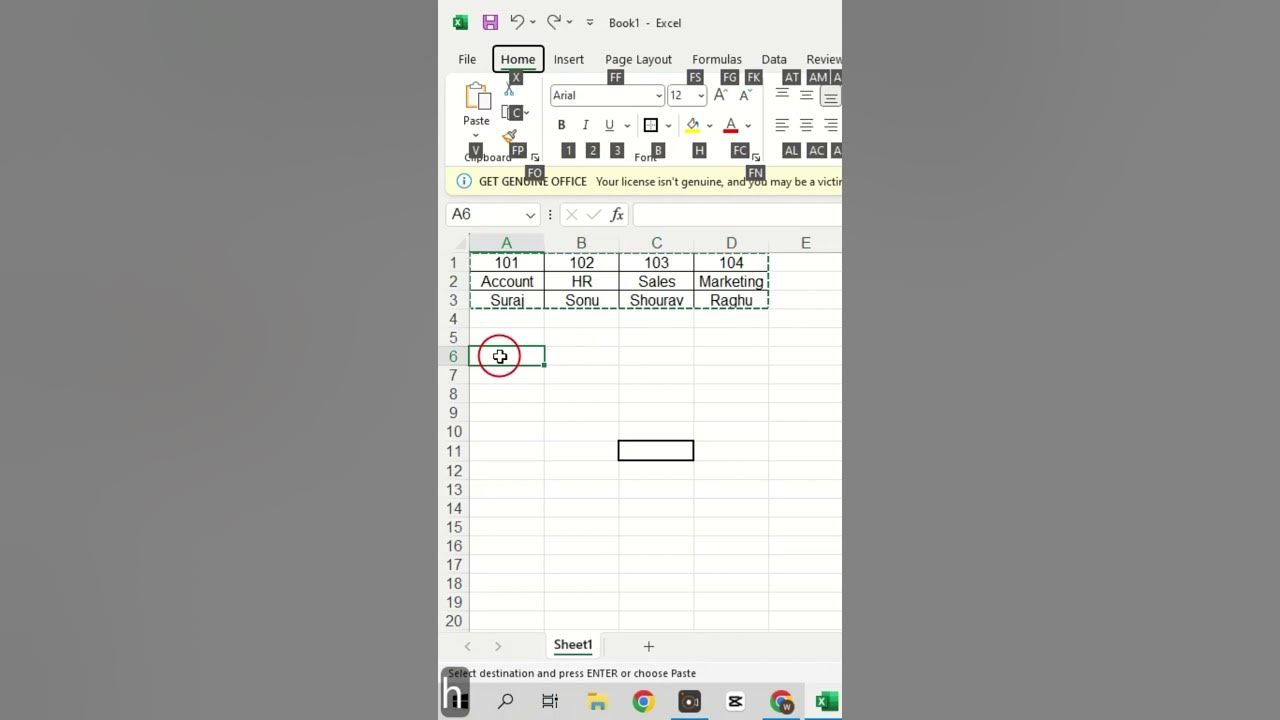 Ms Excel Interview Question With Answer Worldtech143 Exceltricks Excel Tricks Shortsfeed
