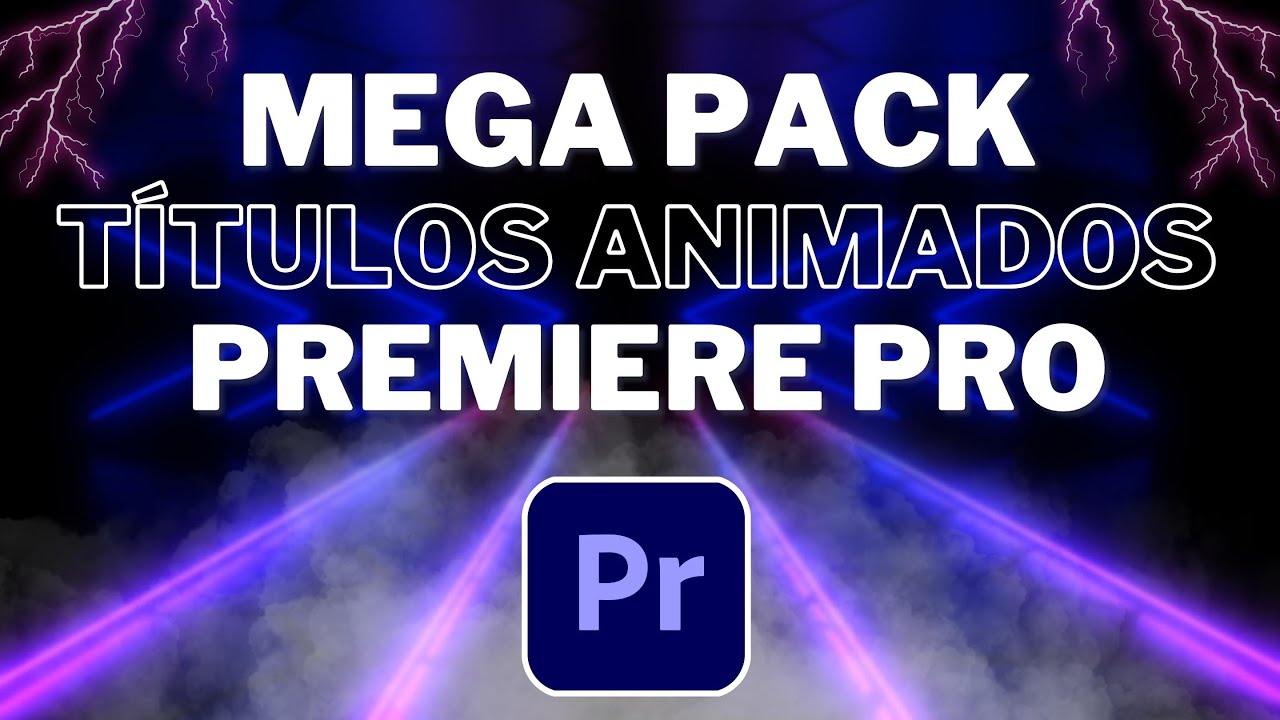 Mega Pack de Títulos Animados para Premiere Pro (Pack + Tutorial) - YouTube