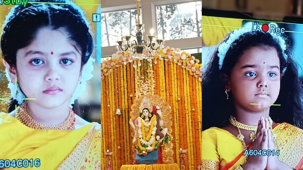 # anurager chowa # serial#sarswati puja # - YouTube