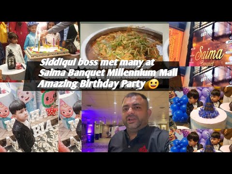 Siddiqui Boss Meet Mani At Saima Banquet Millennium Mall Amazing ...