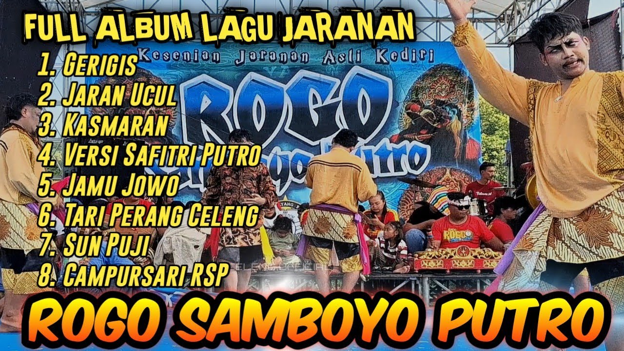 Rogo samboyo putro full album lagu jaranan terbaru - YouTube Music