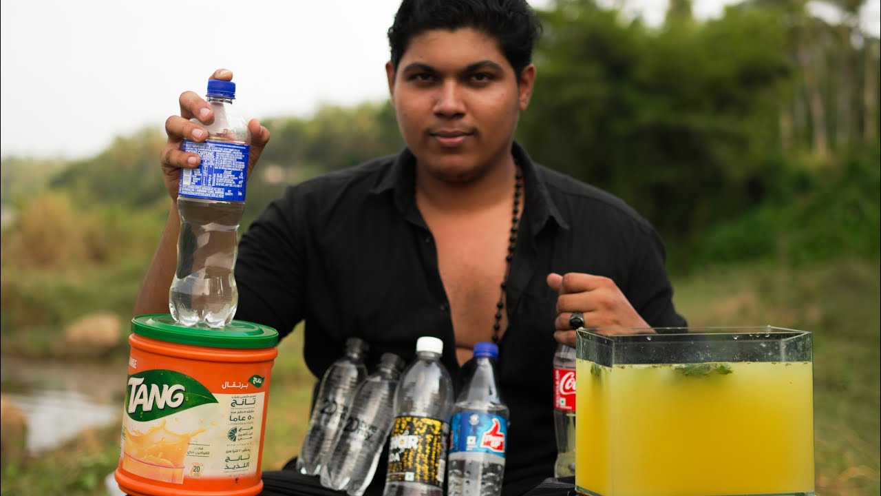 Orange Water Mixed With Tank | Orange Tank Mojito | Tank Cocktail ...