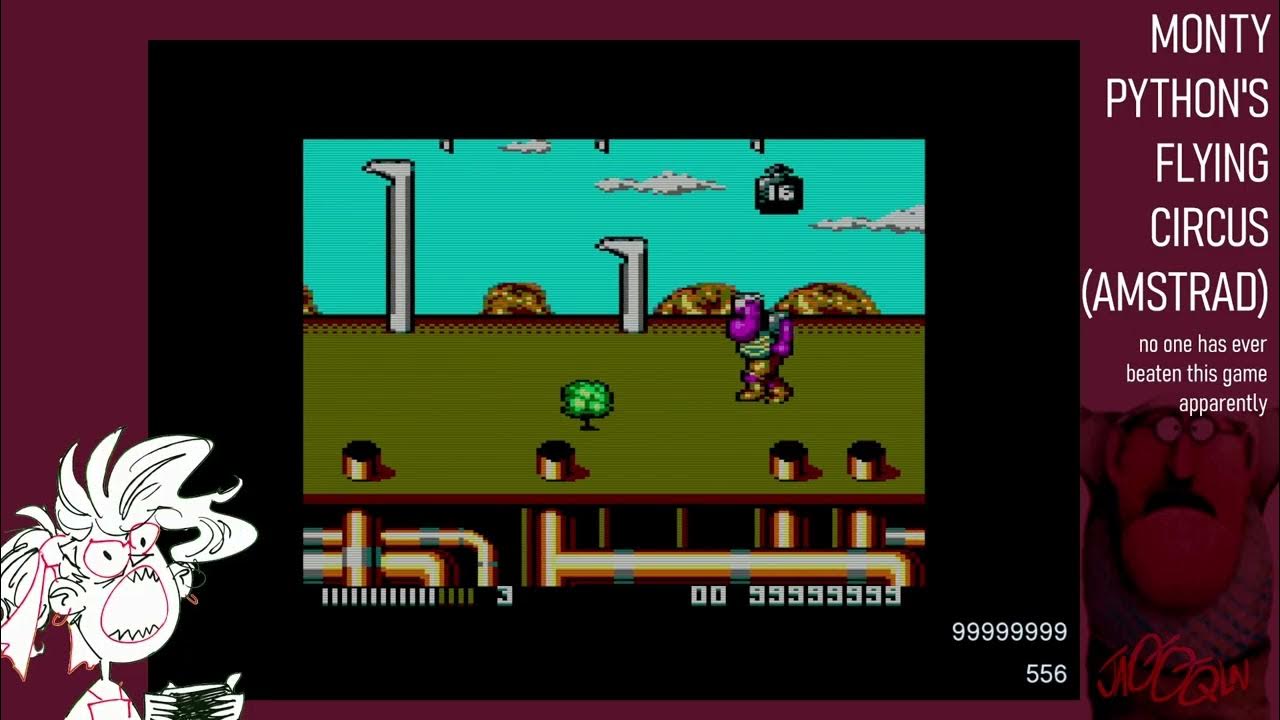 Monty Python's Flying Circus (Amstrad CPC) part 1: The Ant (an ...