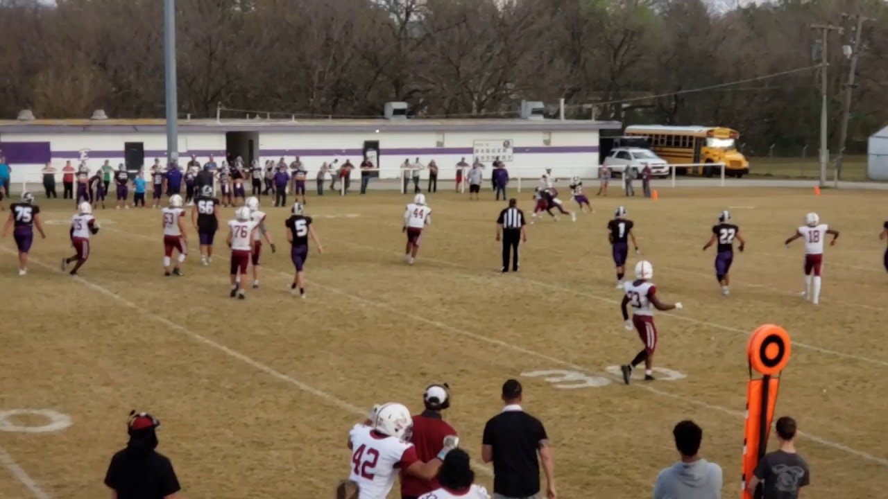 2021 OCA QB James Henault Vs. Elmore City - YouTube