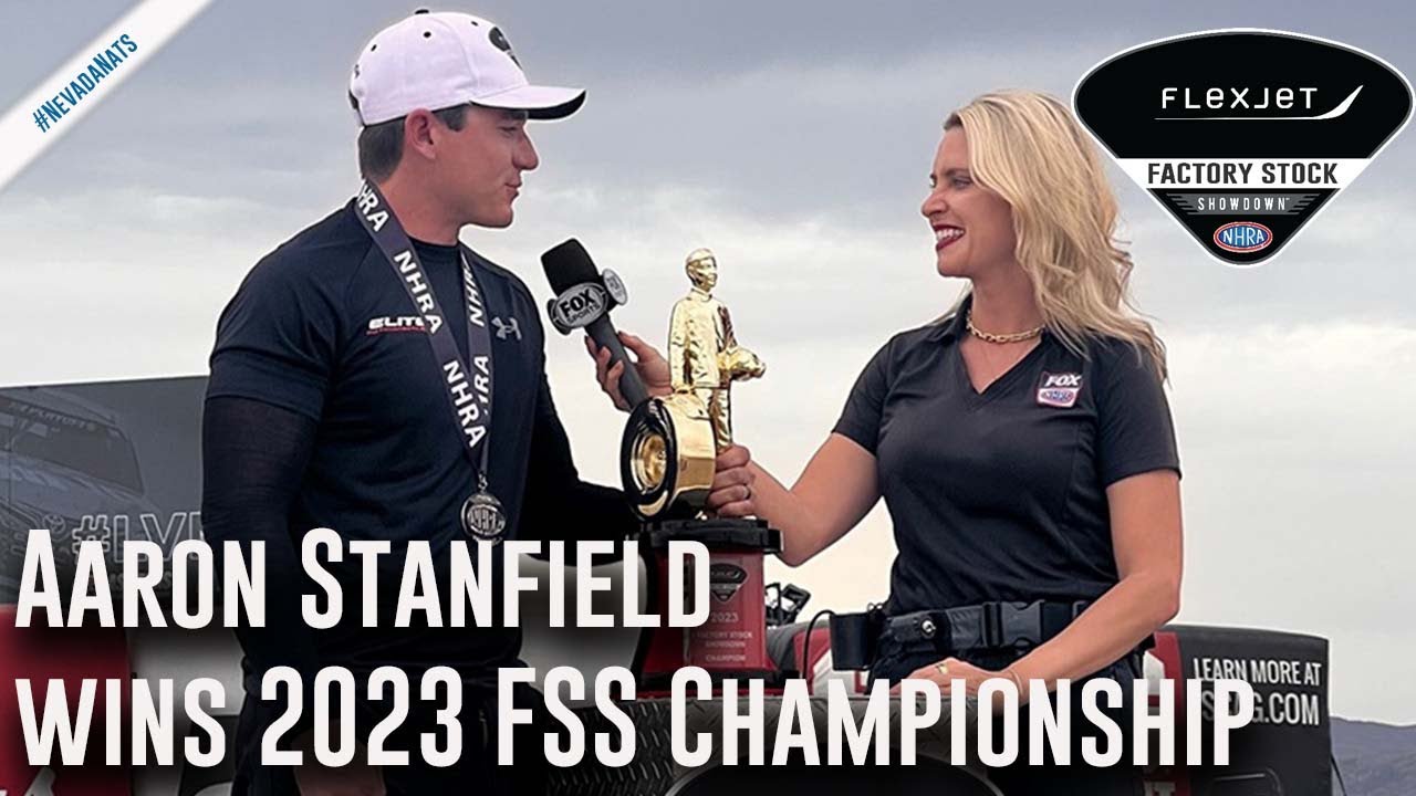 Aaron Stanfield wins 2023 Factory Stock Showdown Championship - YouTube