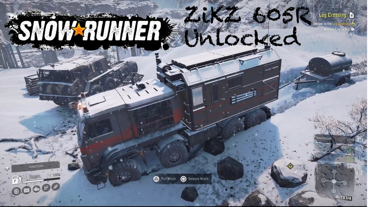 SnowRunner - Stargazer | How to get ZiKZ 605R in Cosmodrome | PS5 - YouTube