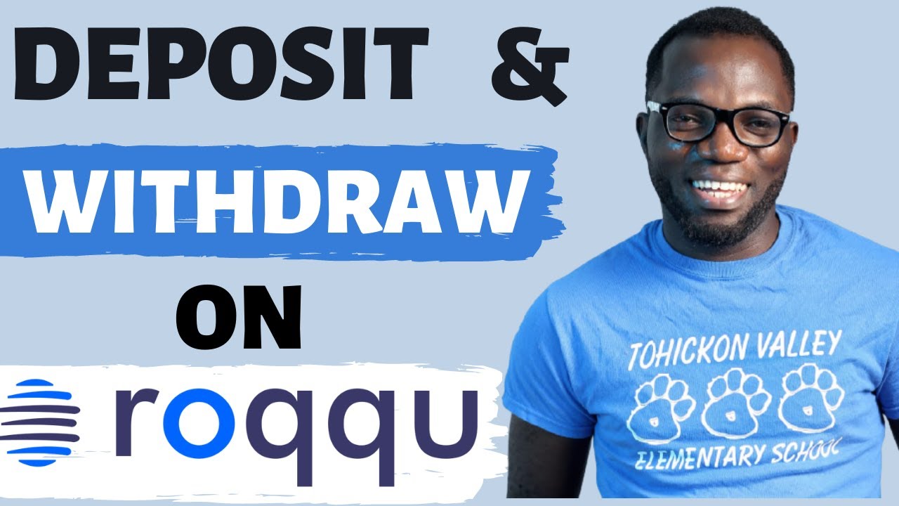 How To Deposit and Withdraw Funds From Roqqu Wallet - YouTube