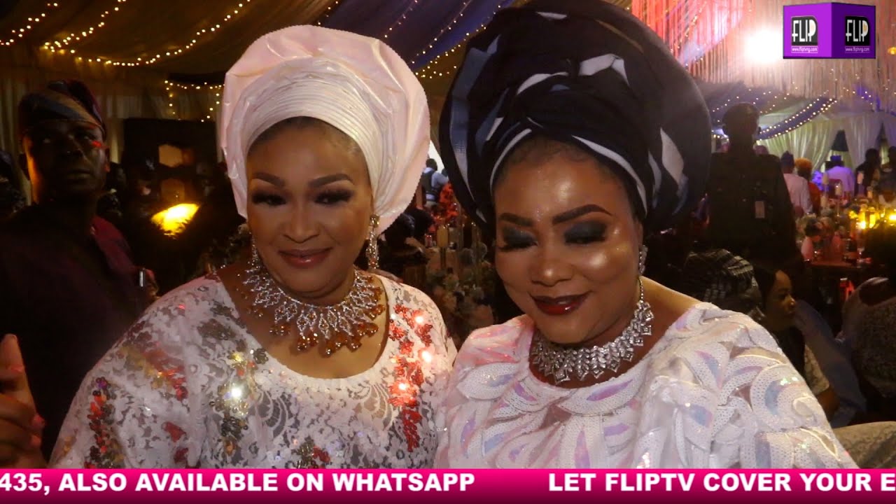 HADJIA TAI ELEMOSHO, STEVE AYORINDE, HABEEB ARUNA AT 55TH BIRTHDAY OF ...