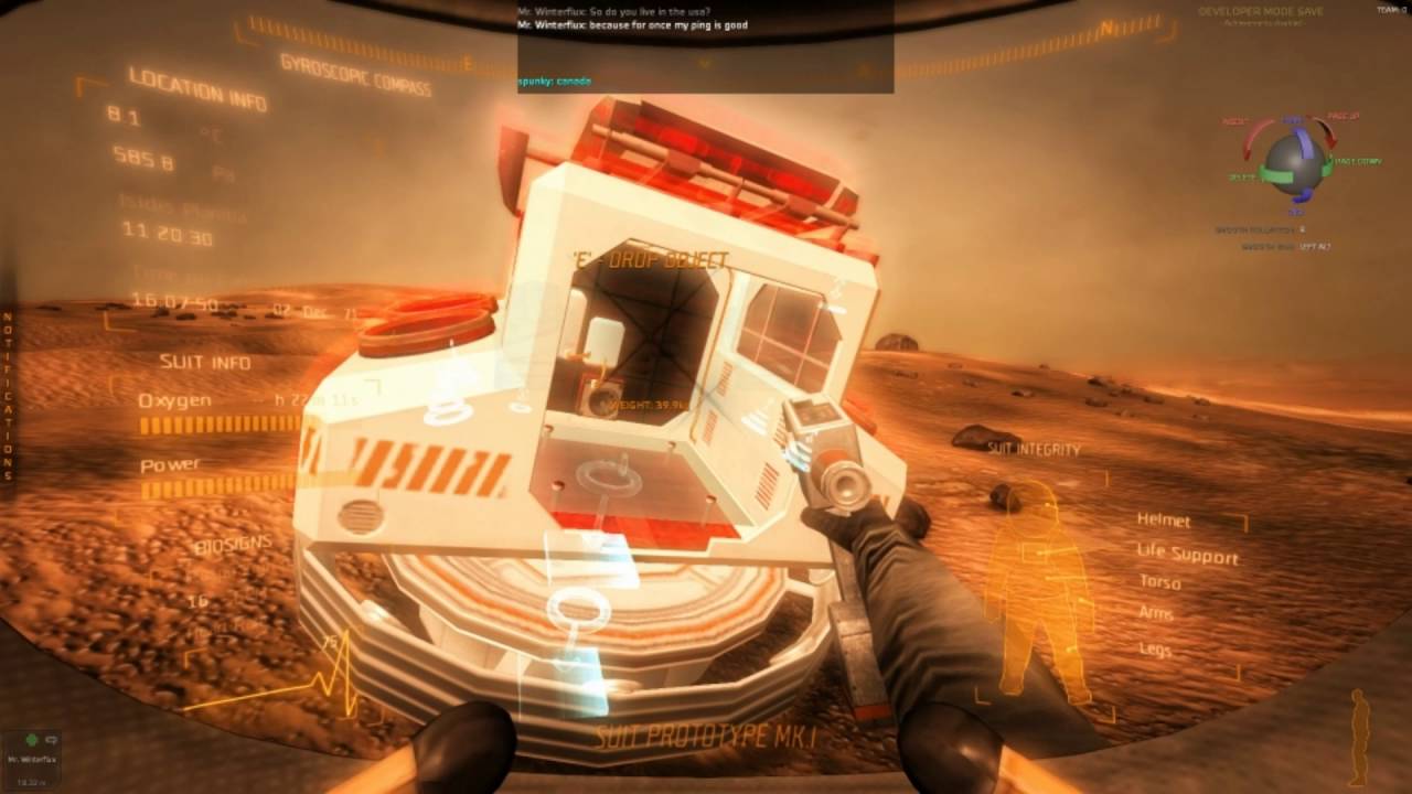 Take on Mars - Multiplayer gameplay and spawning items as host. - YouTube