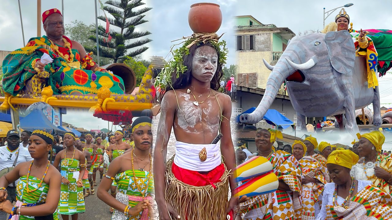 Rich 🥰 Fante Culture Display at Mankessim Amanse Borbor Festival, 2025 ...