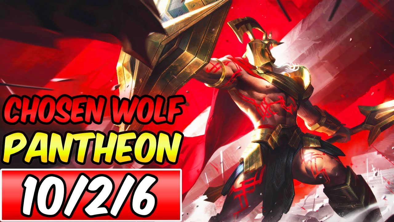 CHOSEN OF THE WOLF PANTHEON | Best Build & Runes | How To Play Pantheon ...