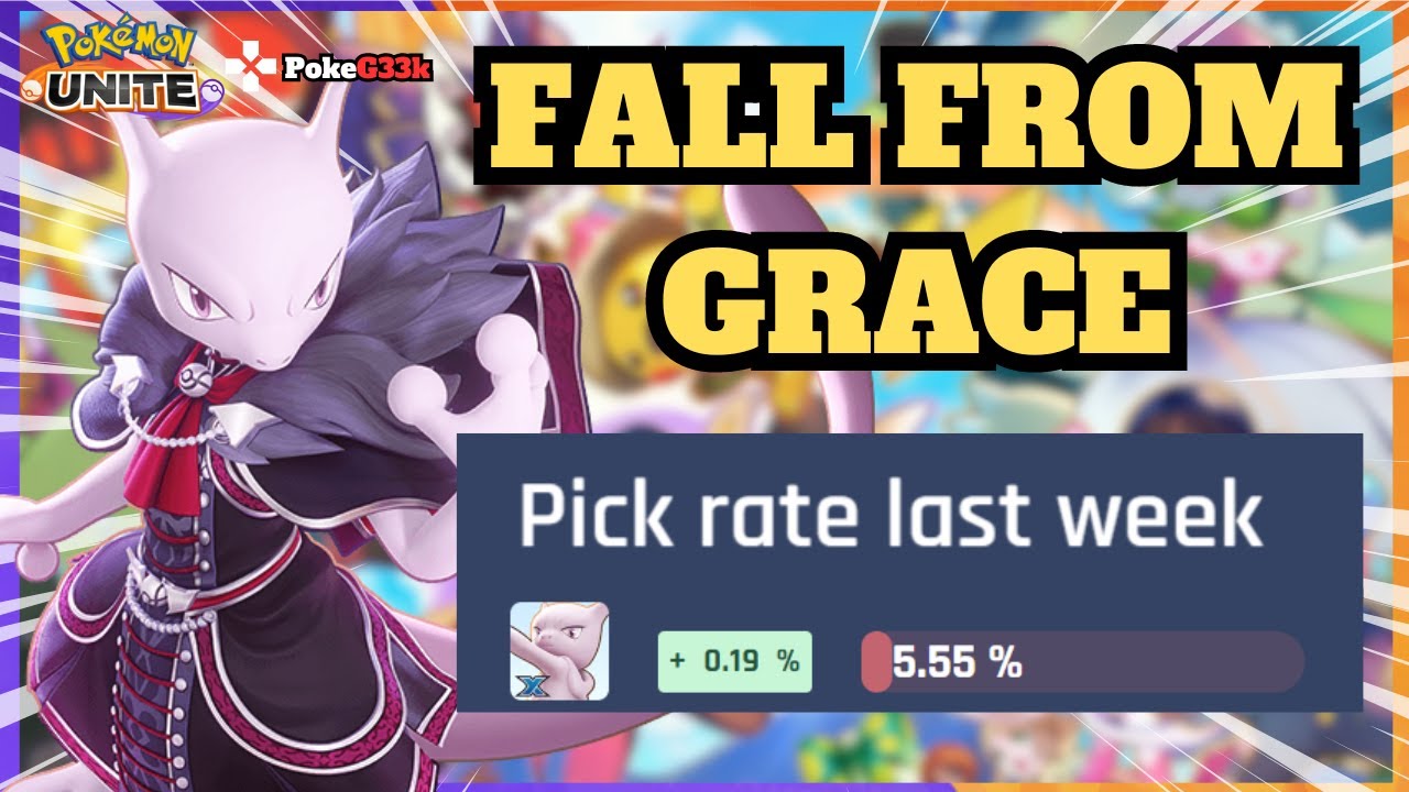 MEWTWO went from the MOST HYPED to the LEAST PLAYED｜Pokémon Unite - YouTube