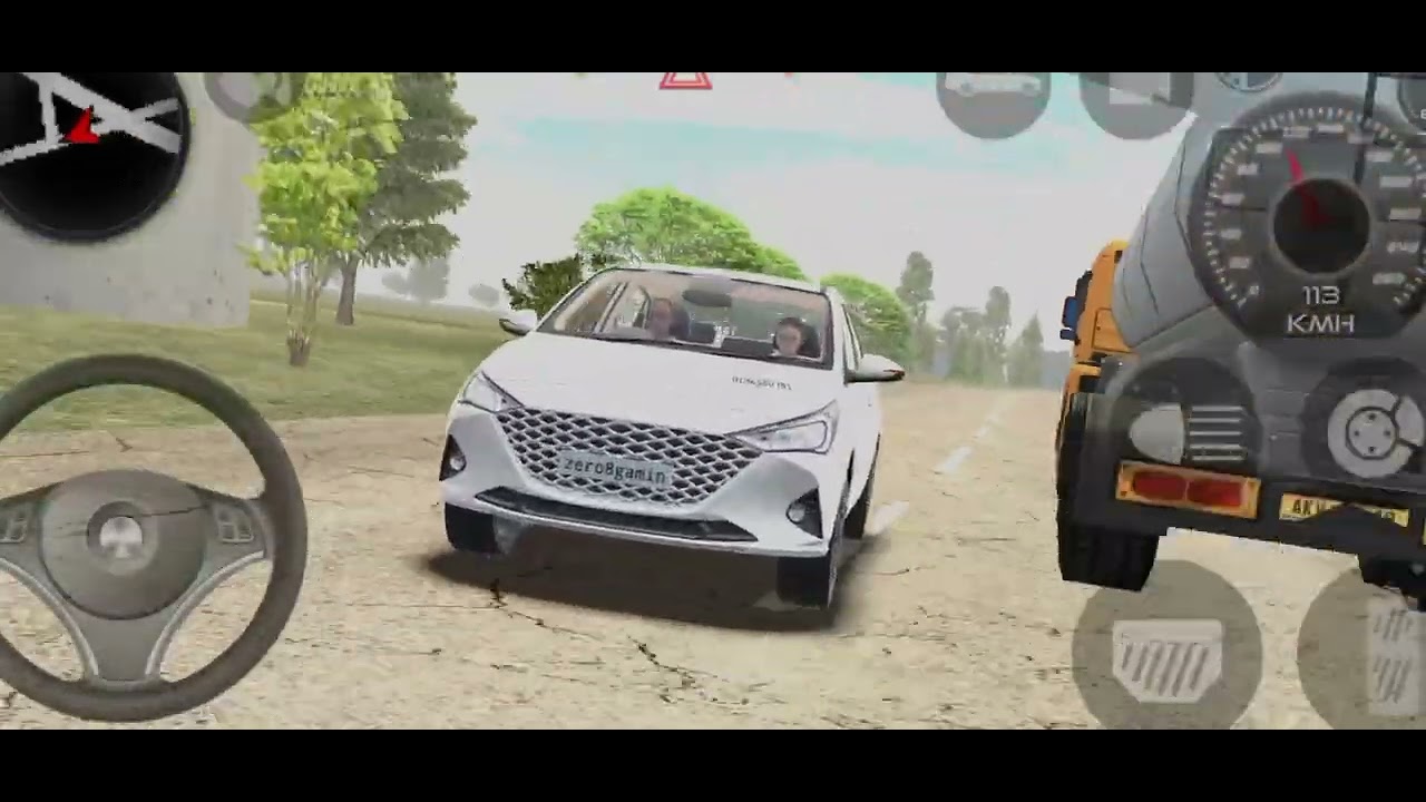 Hyundai verna indian cars simulator 3D game driving || zero8gaming ...