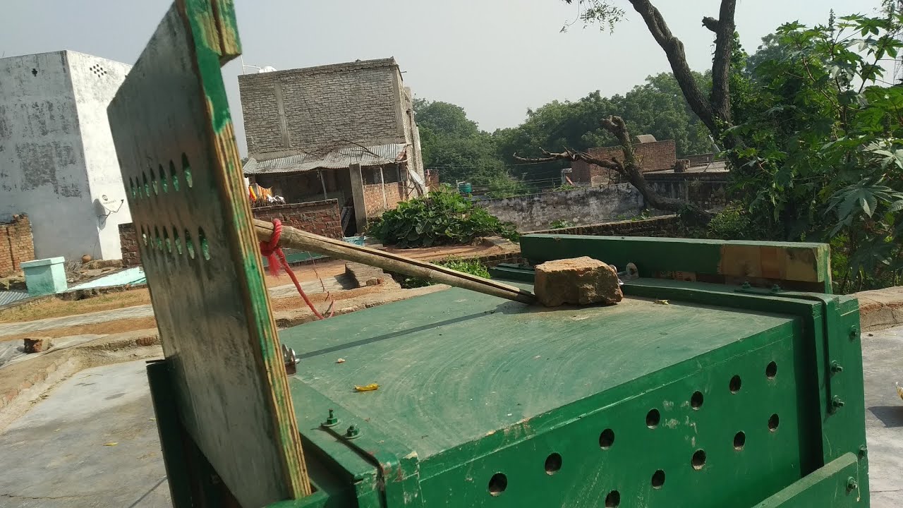 Monkey trap in my village - YouTube