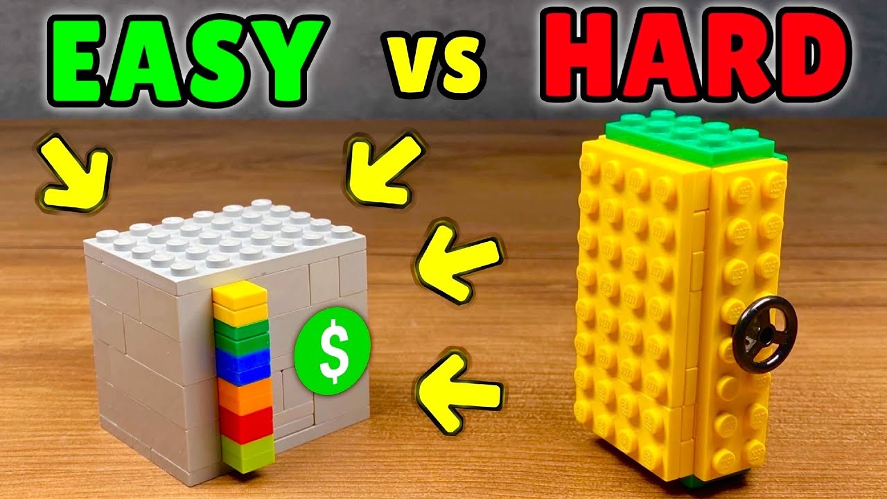 How to make a Mini Lego Safe - YouTube