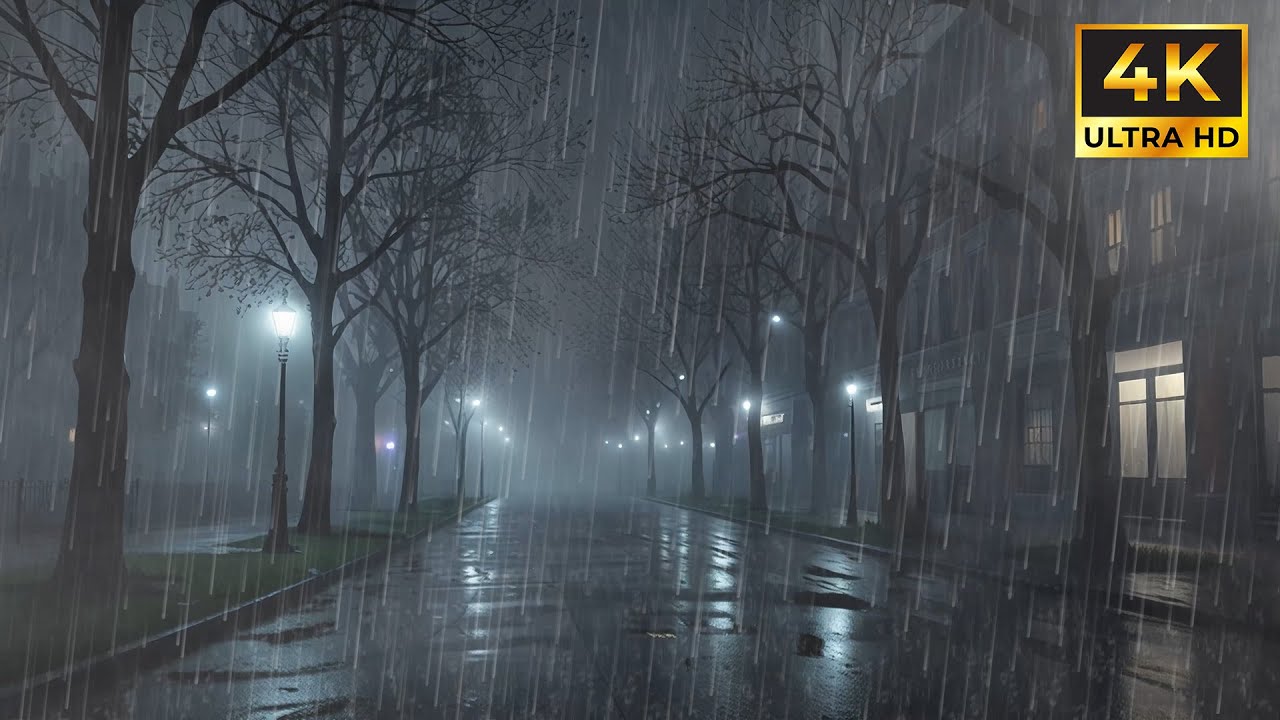 Tranquil Rain Sounds for Restful Nights, Stress Recovery, and Calm ...