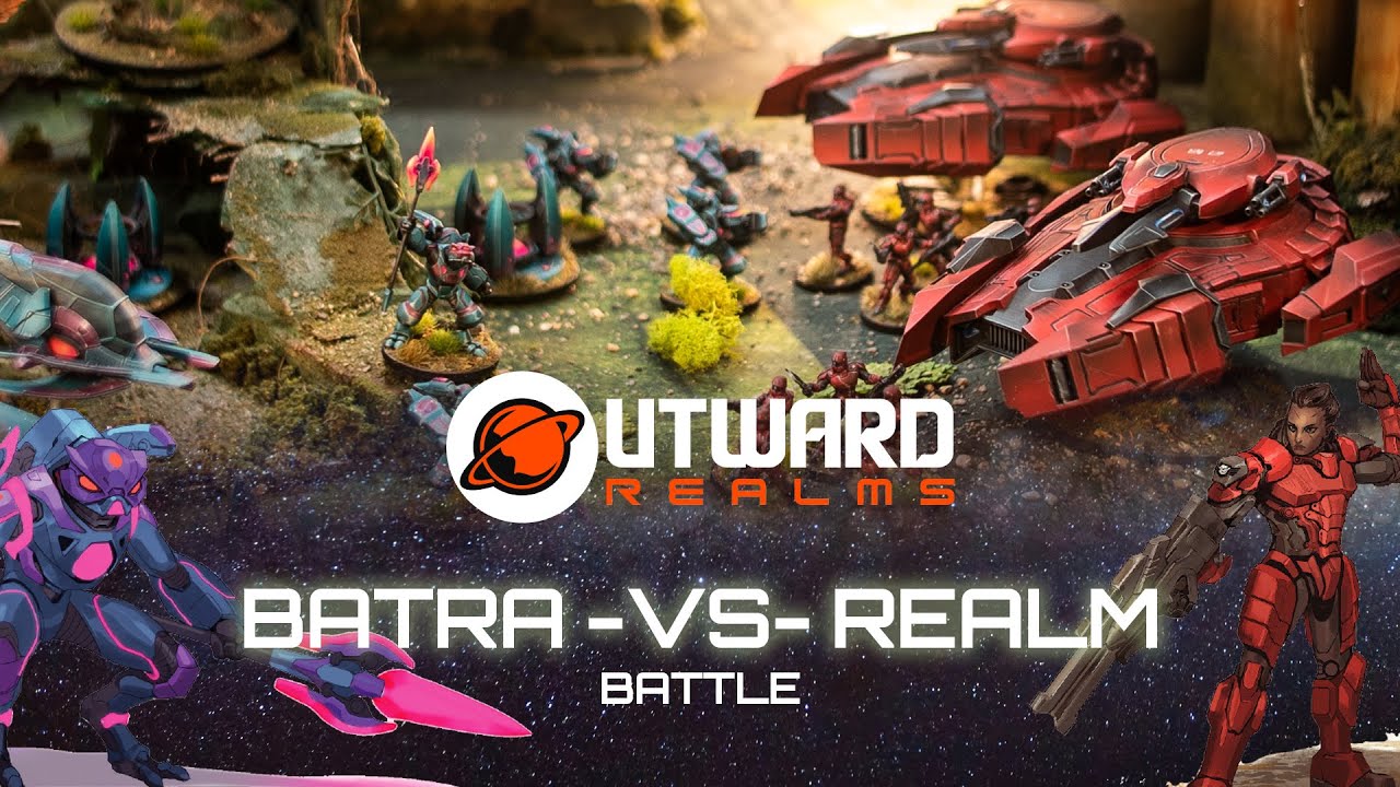 Play testing a NEW GAME - Battle report: Outward Realms, the Batra vs ...