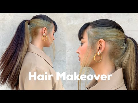 Bleaching and cutting my hair at home!