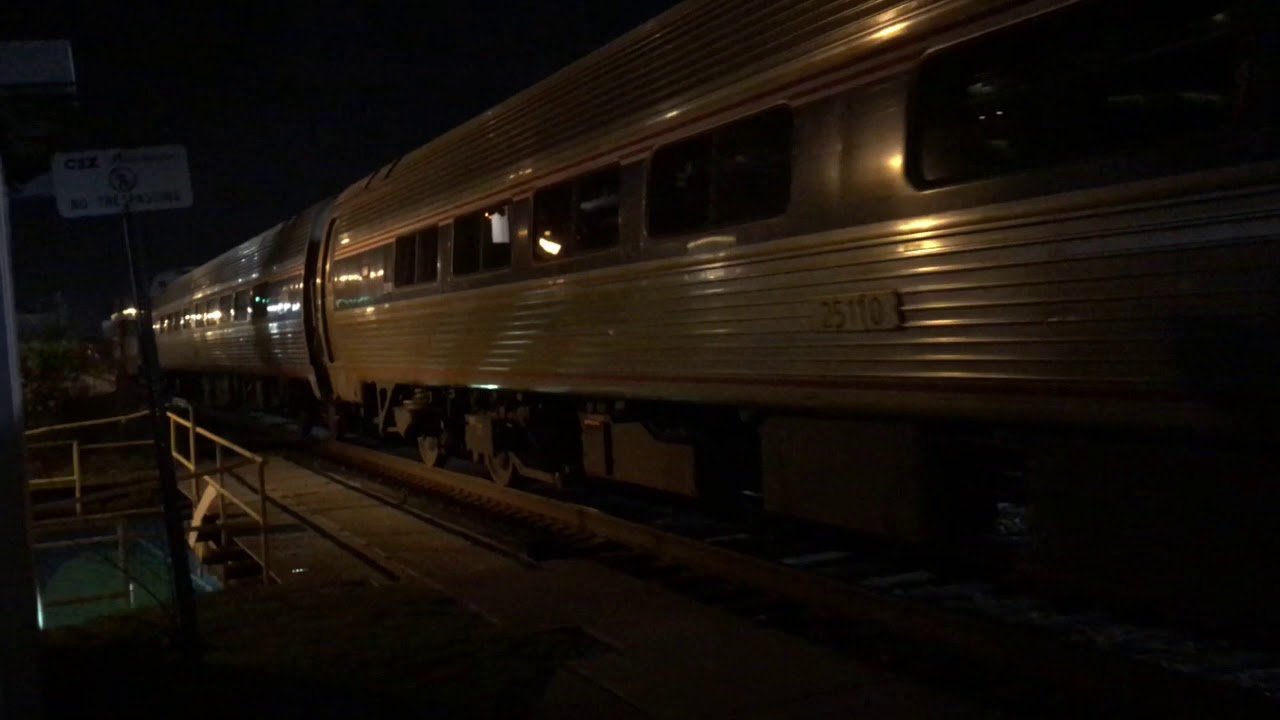 Amtrak Cardinal 51 departs Huntington 6/29/18 - YouTube
