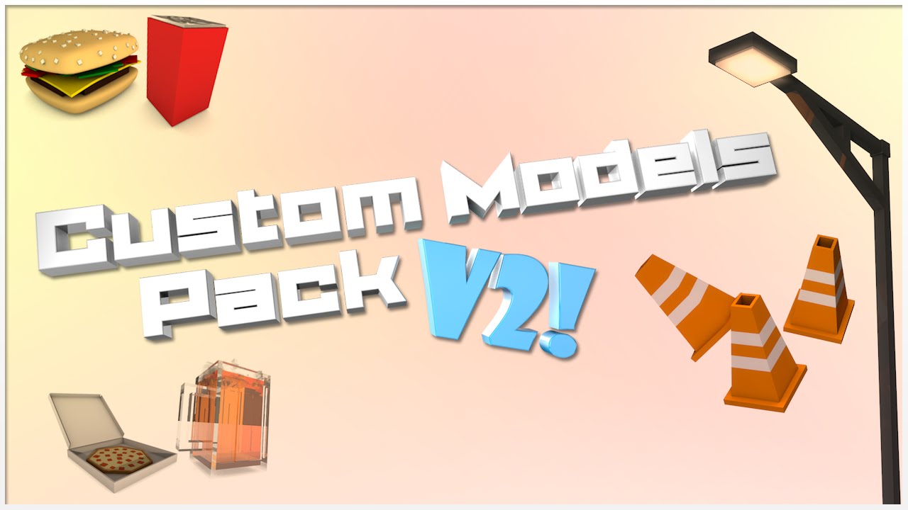 Cinema 4D Custom Models Pack v2! (Minecraft) - YouTube