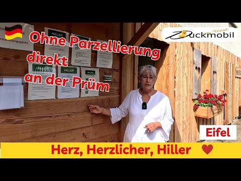 Stellplatz Hiller in Waxweiler - auch für Zelte und Wohnwagen - direkt an der Prüm