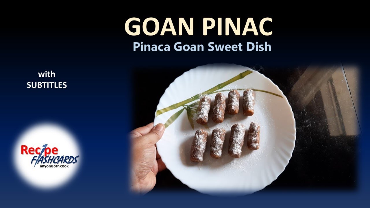 Goan Pinaca | Coconut and Jaggery Sweet | With Subtitles | Recipe 22 ...